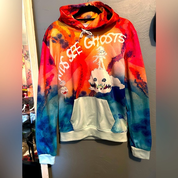 kids see ghosts | Tops | Super Rare Limited Ksg Kids See Ghosts Hoodie ...